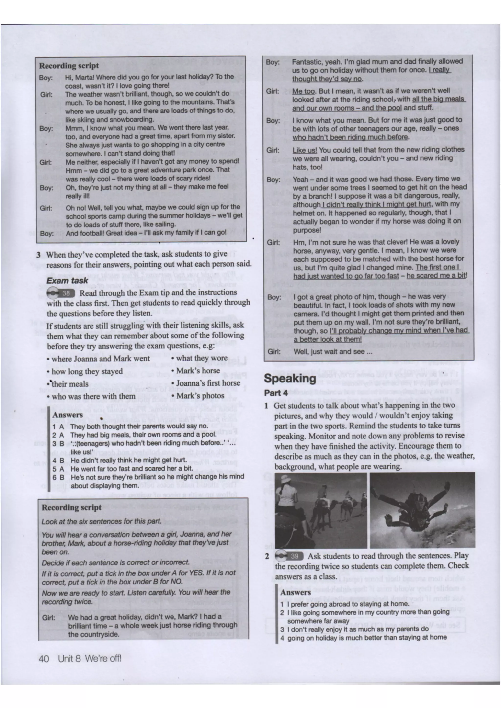 Compact PET For Schools Teacher's book | PDF