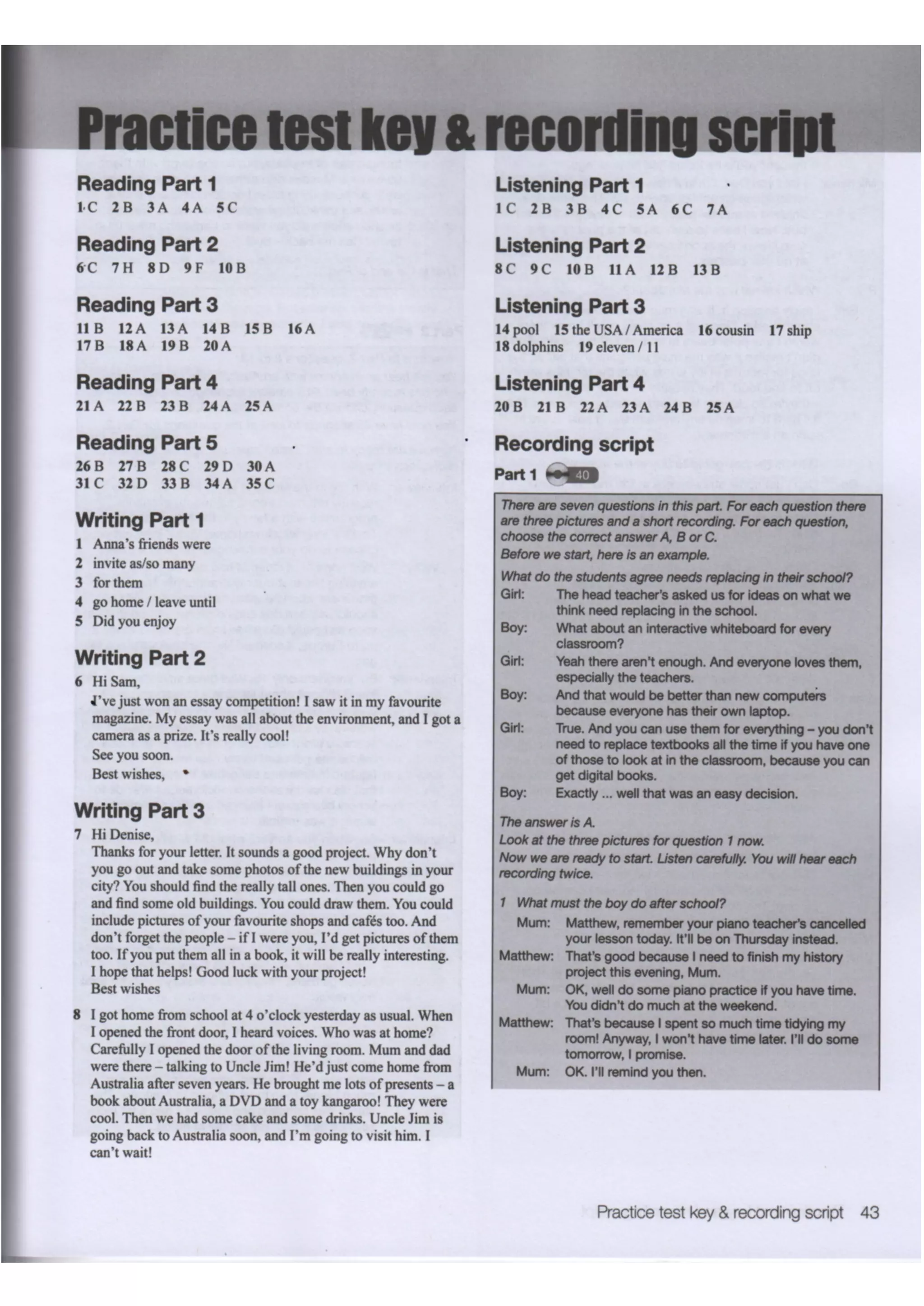 Compact PET For Schools Teacher's book | PDF