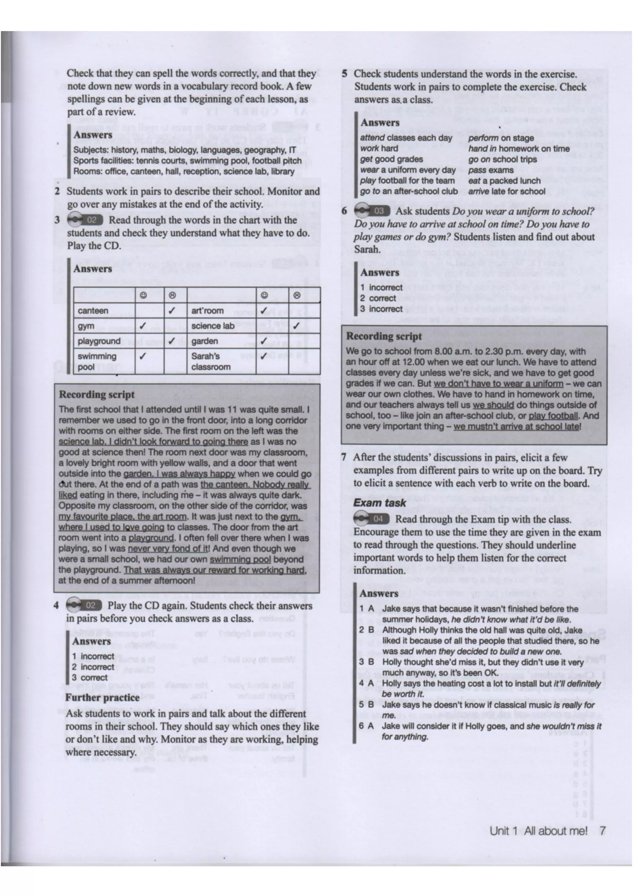 Compact PET For Schools Teacher's book | PDF