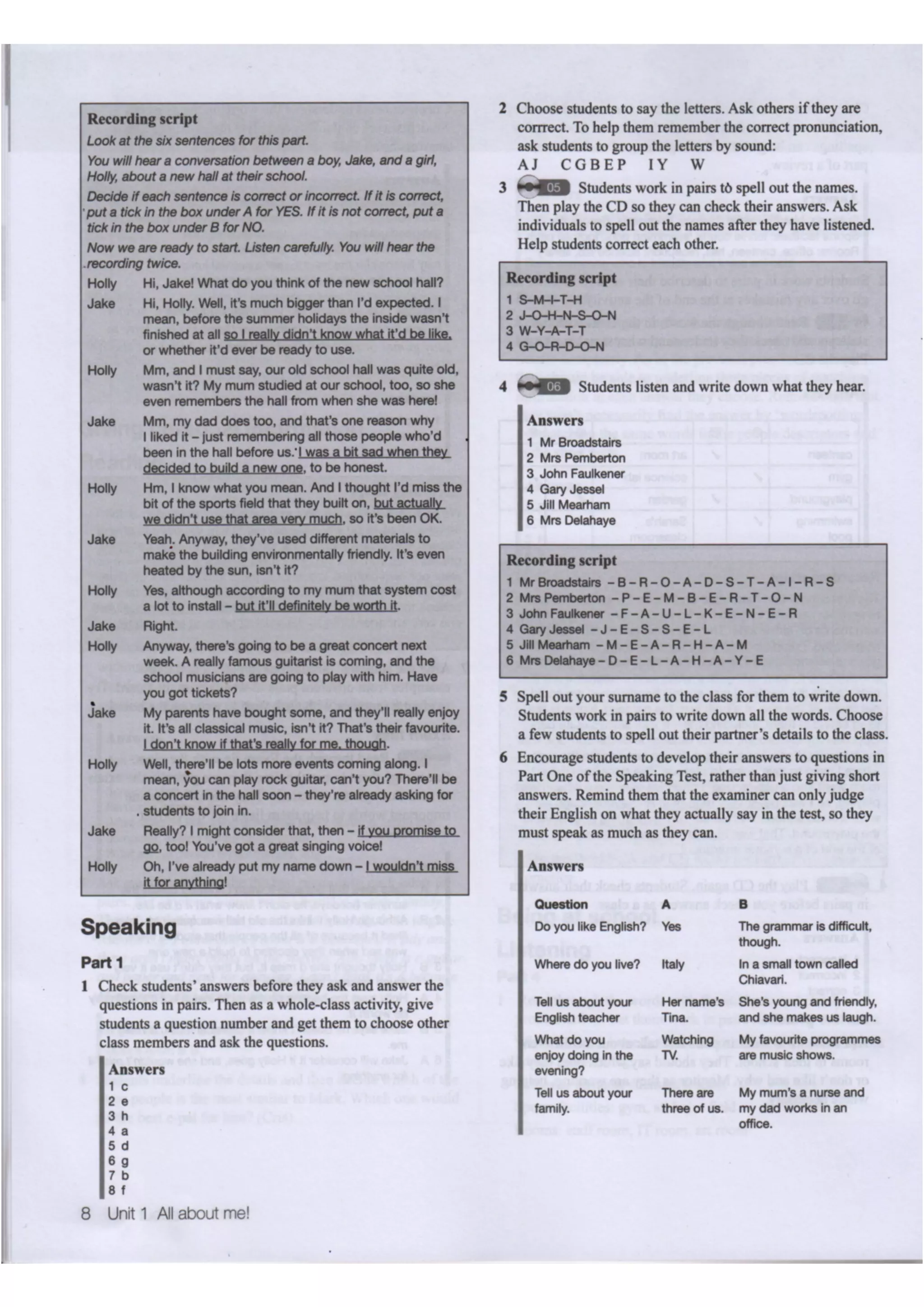 Compact PET For Schools Teacher's book | PDF