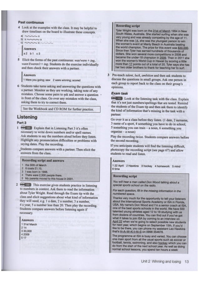 Compact PET For Schools Teacher's book | PDF | Pets