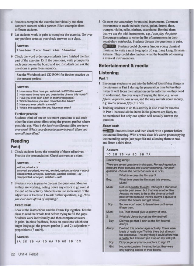 Compact PET For Schools Teacher's book | PDF | Pets