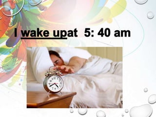 Teacher's daily routine | PPTX