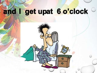 Teacher's daily routine | PPTX