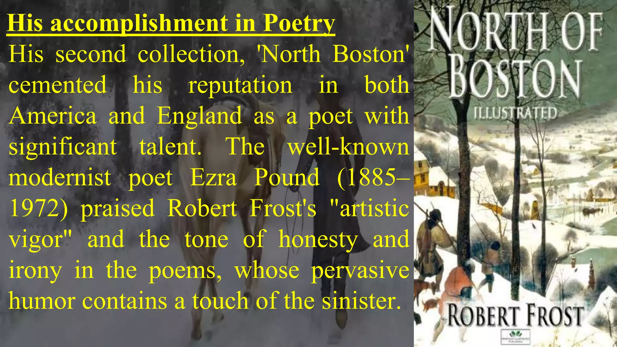 Stopping by Woods on a Snowy Evening Poem by Robert Frost | PPTX