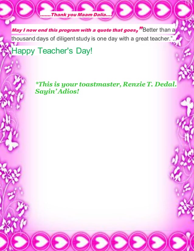 Teachers' Day Script 2016 (macunay)