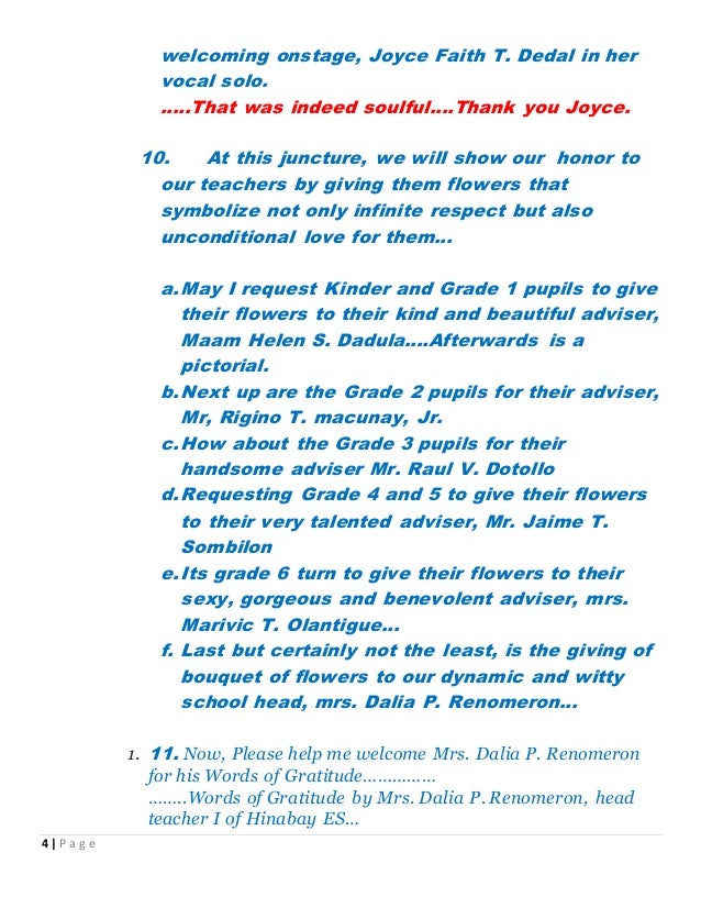 30 Best Sample Script For Teachers Day Program Free Emceeescripts 30 Best Sample Script For Teachers Day Program Free Emceeescripts
