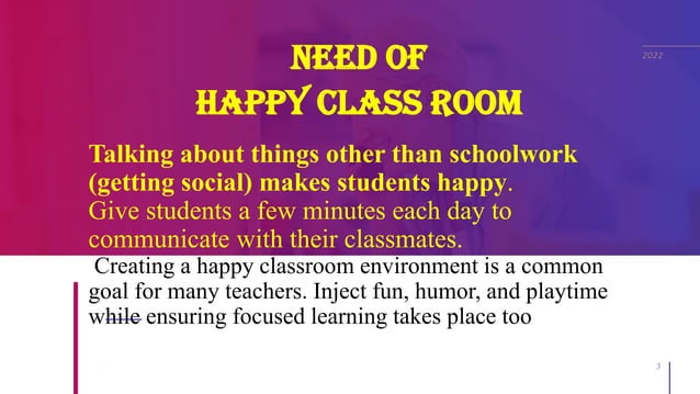 Happy Teachers Happy Classroom | PPTX