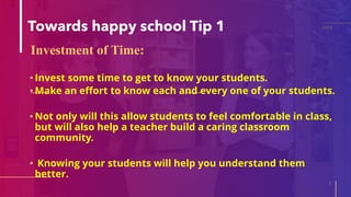 Happy Teachers Happy Classroom | PPTX