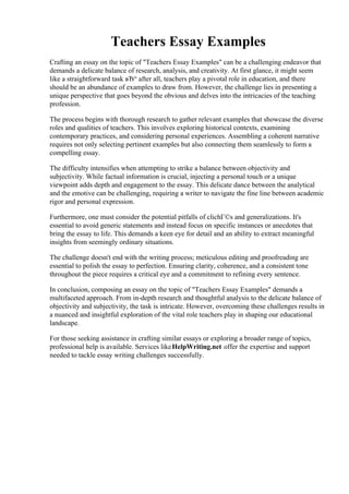 Teachers Essay Examples.pdf