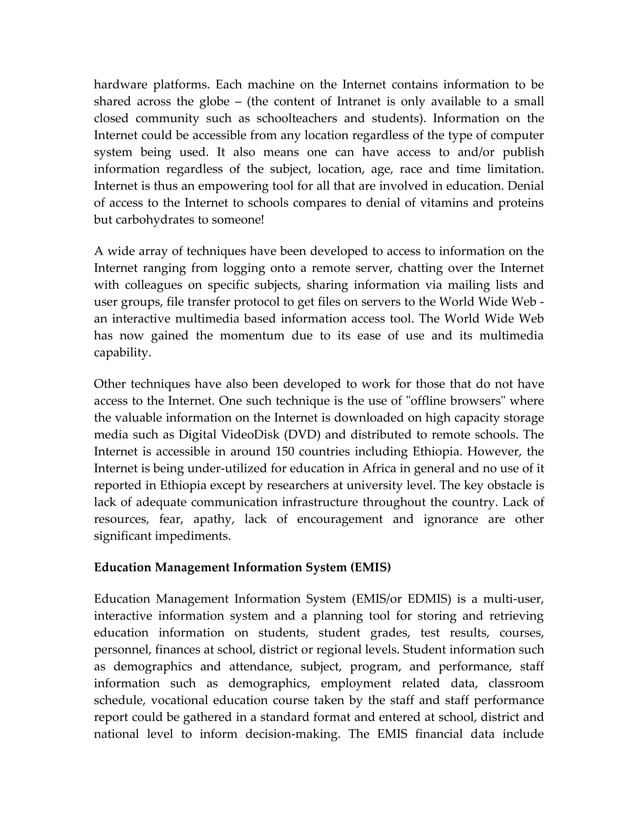 Teachers Essay On Ict | PDF