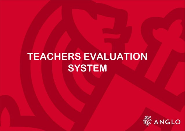 Teachers evaluation system | PPT | Educational Assessment | Education