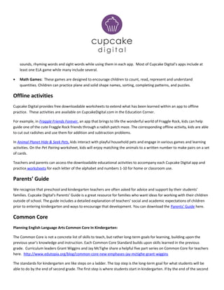 Cupcake Digital's Teachers’ Guide | PDF