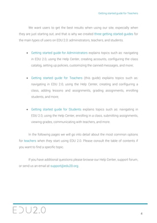 EDU 2.0 Teacher's Guide | PDF