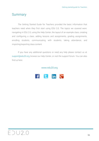 EDU 2.0 Teacher's Guide | PDF