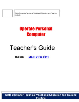 Teacher's guide final | PDF