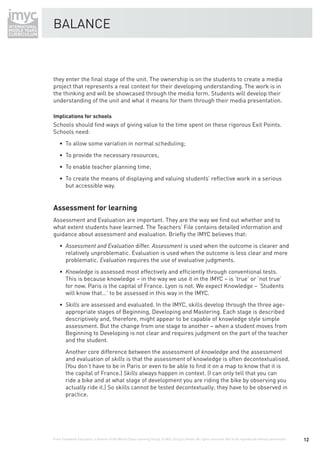 Teachers guide for the IMYC | PDF