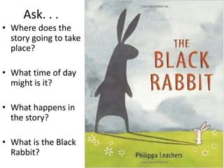 Teacher’s guide silhouette bunny | PPT