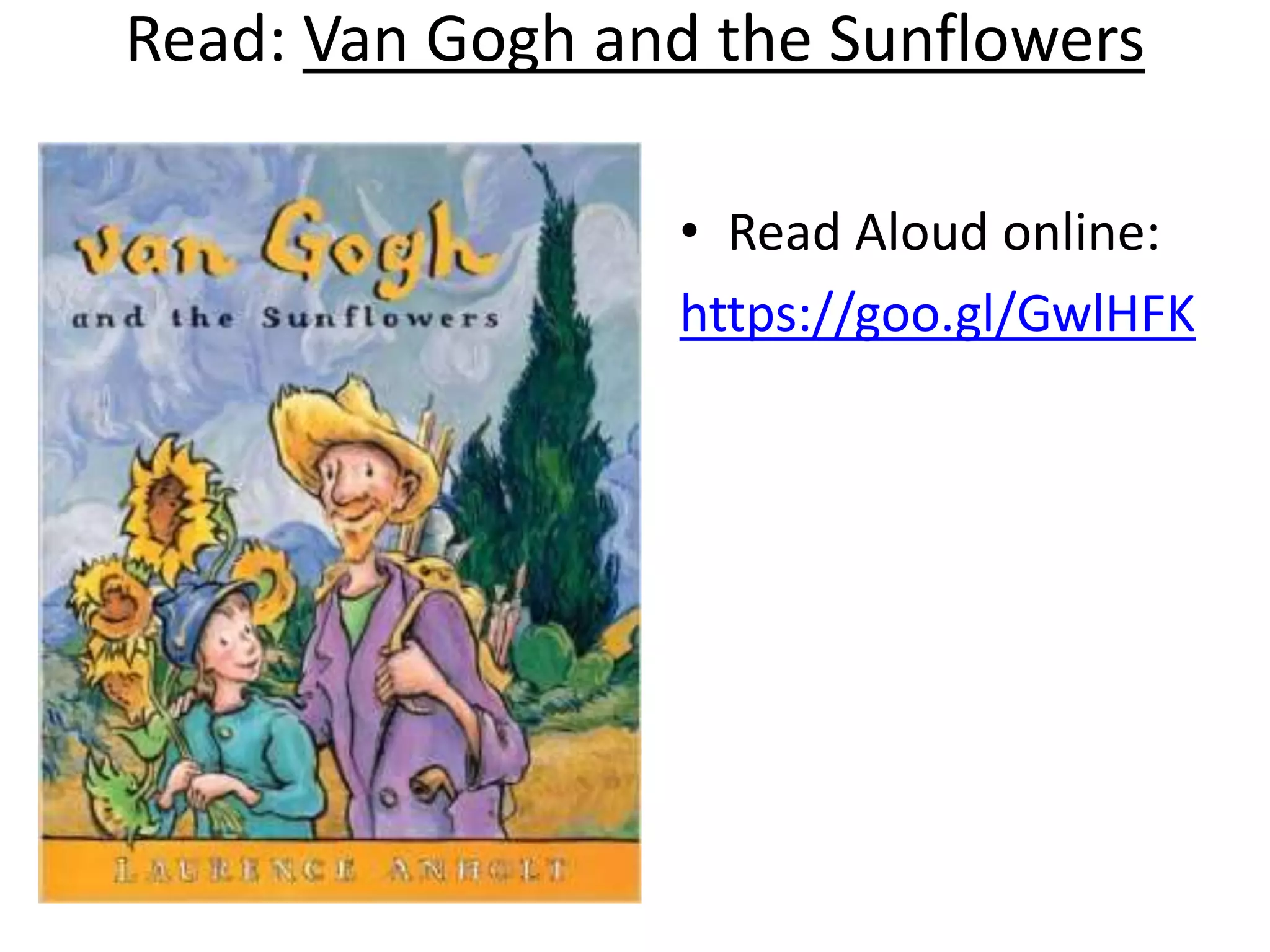 Teacher’s guide van gogh sunflowers | PPTX