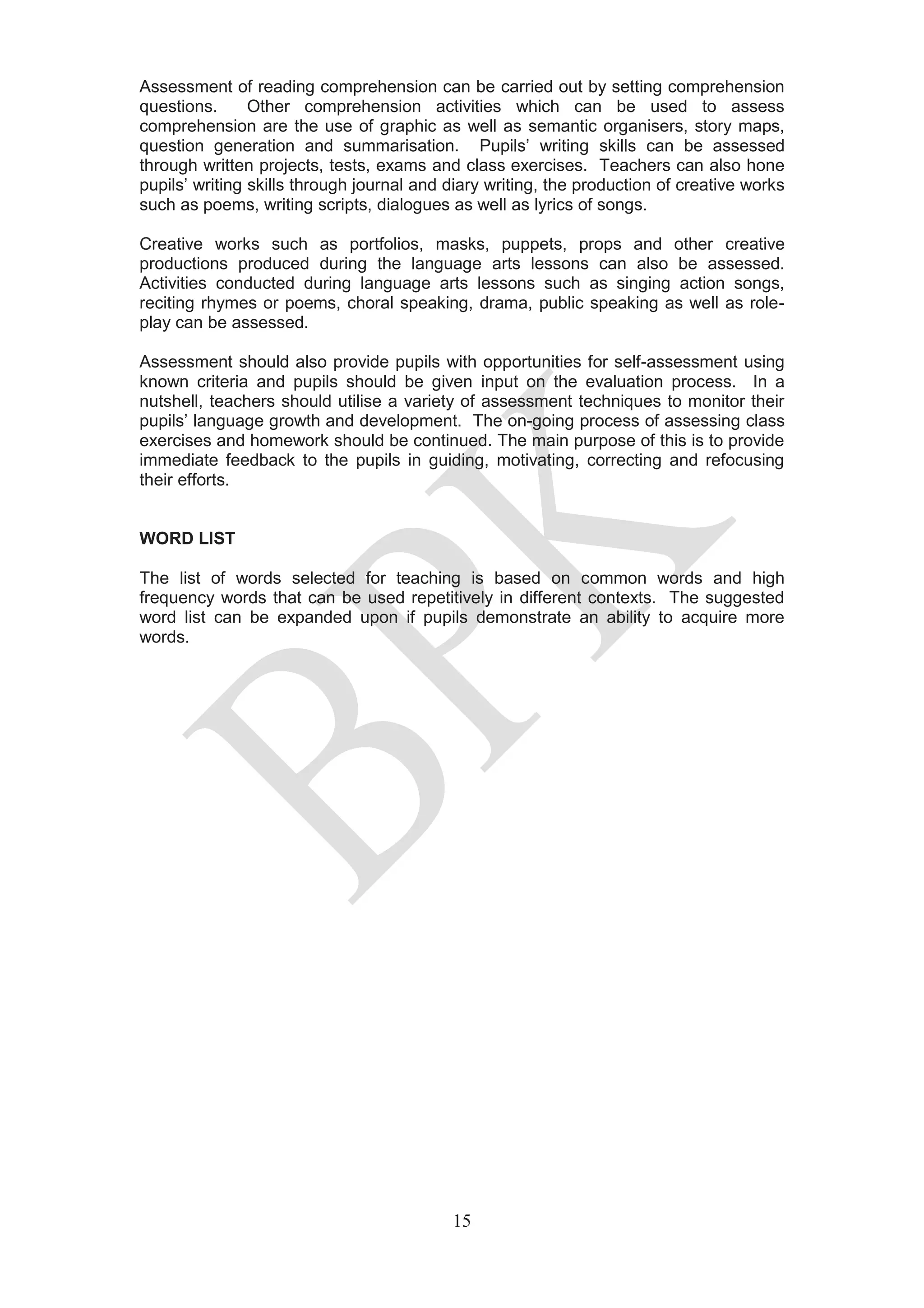 KSSR English Year 3 SK/SJK Guidebook | PDF