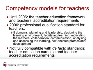 ICT competencies of teachers | PPT