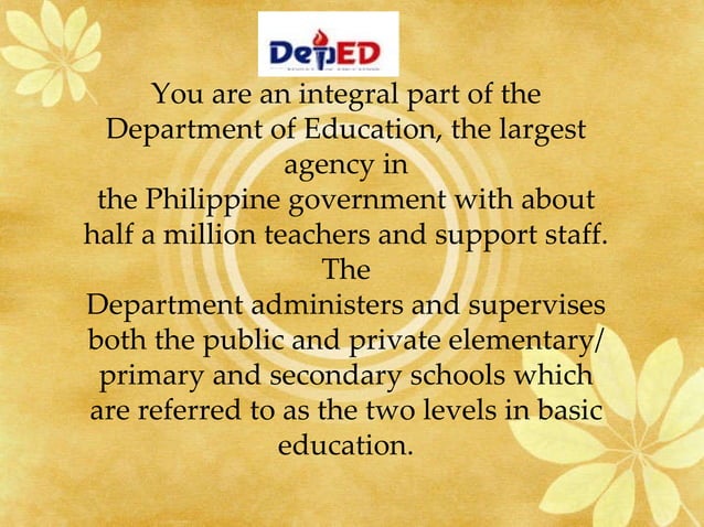 Teacher's Induction Program | PPT | Professional School | Postgraduate ...