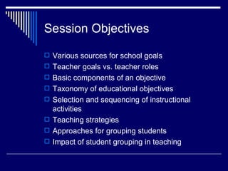 Teachers In The Organizer Roles | PPT