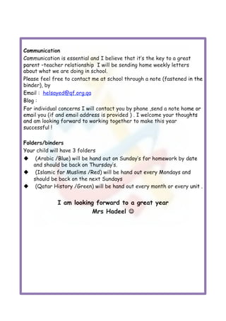 More Grade 2 "Teacher Introductions" | PDF