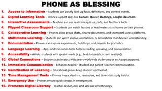 TEACHERS & MOBILE PHONES IN EDUCATIONAL SYSTEM | PDF