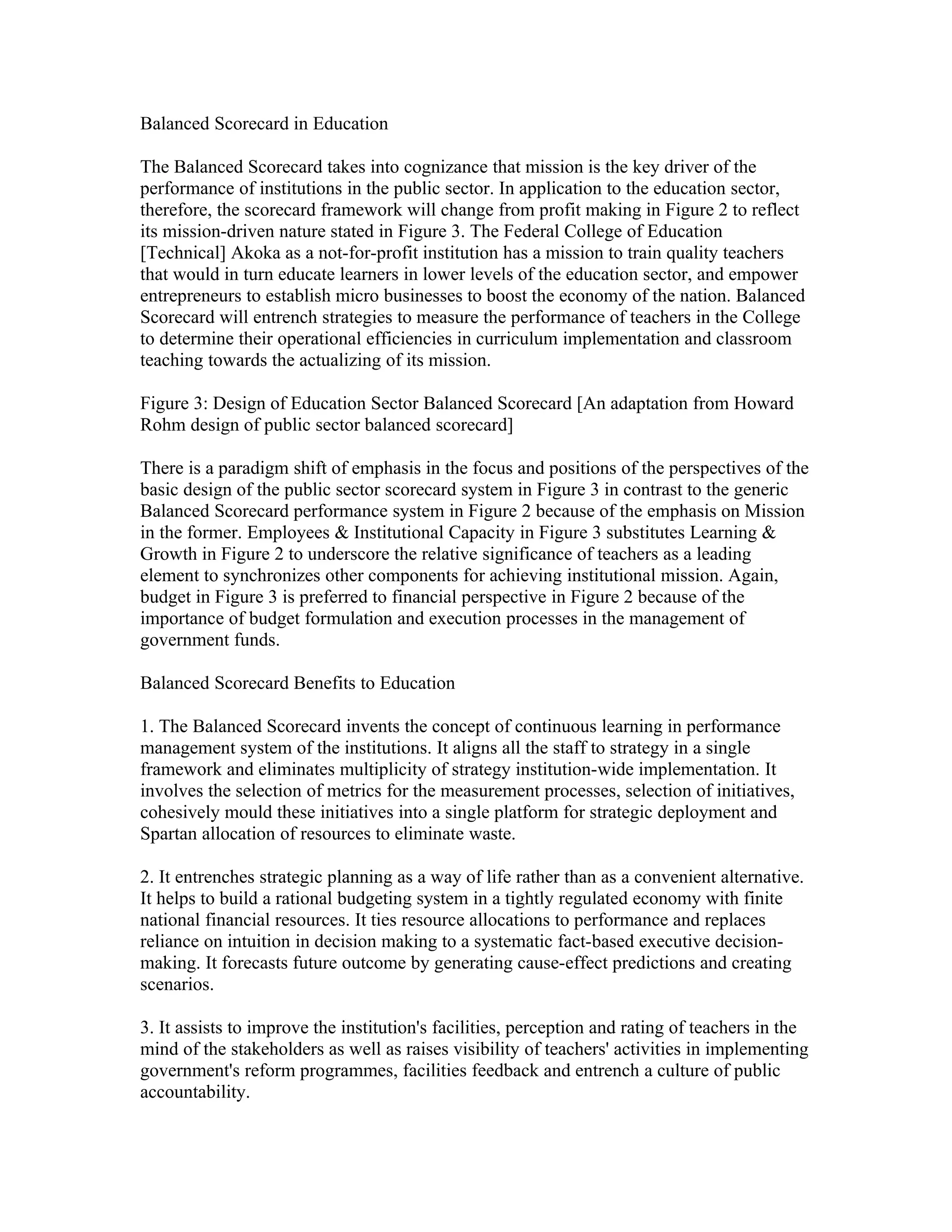 Teachers performance management | DOC