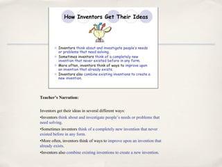 Teachers' presentation on innovations and inventions | KEY