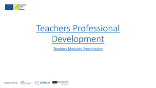 Teachers Professional Development | PPT