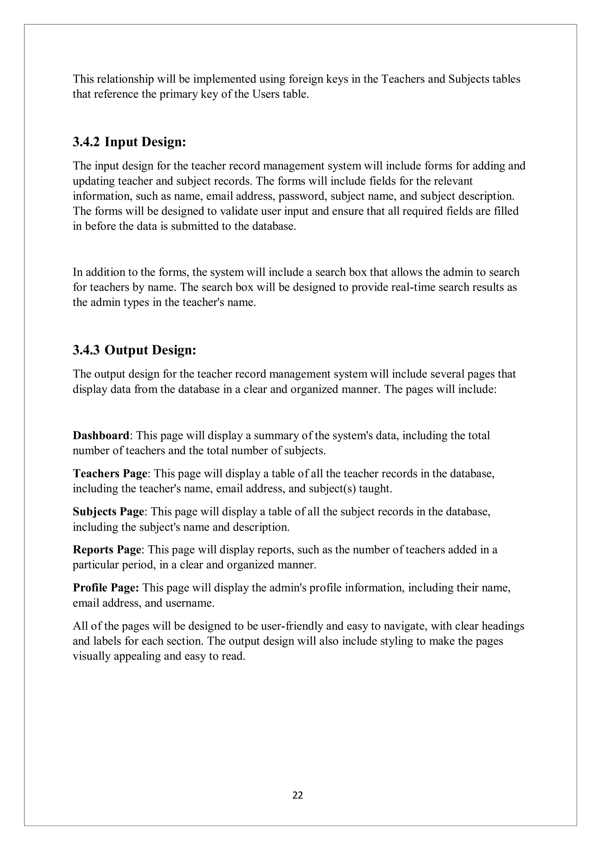 Teachers record management system project report..pdf