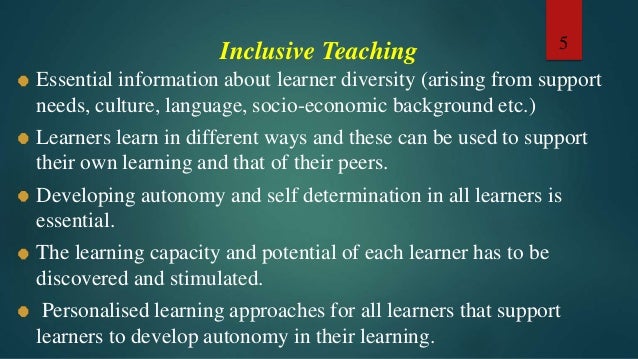 Teacher's Responsibility to Value all Learners