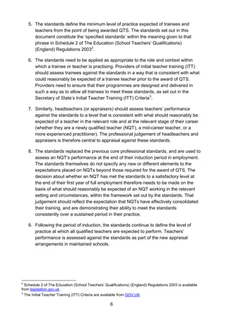 Teachers standards | PDF