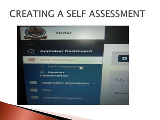 Teachers tpad training | PPTX