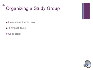 Teacher study group- student presentation | PPT
