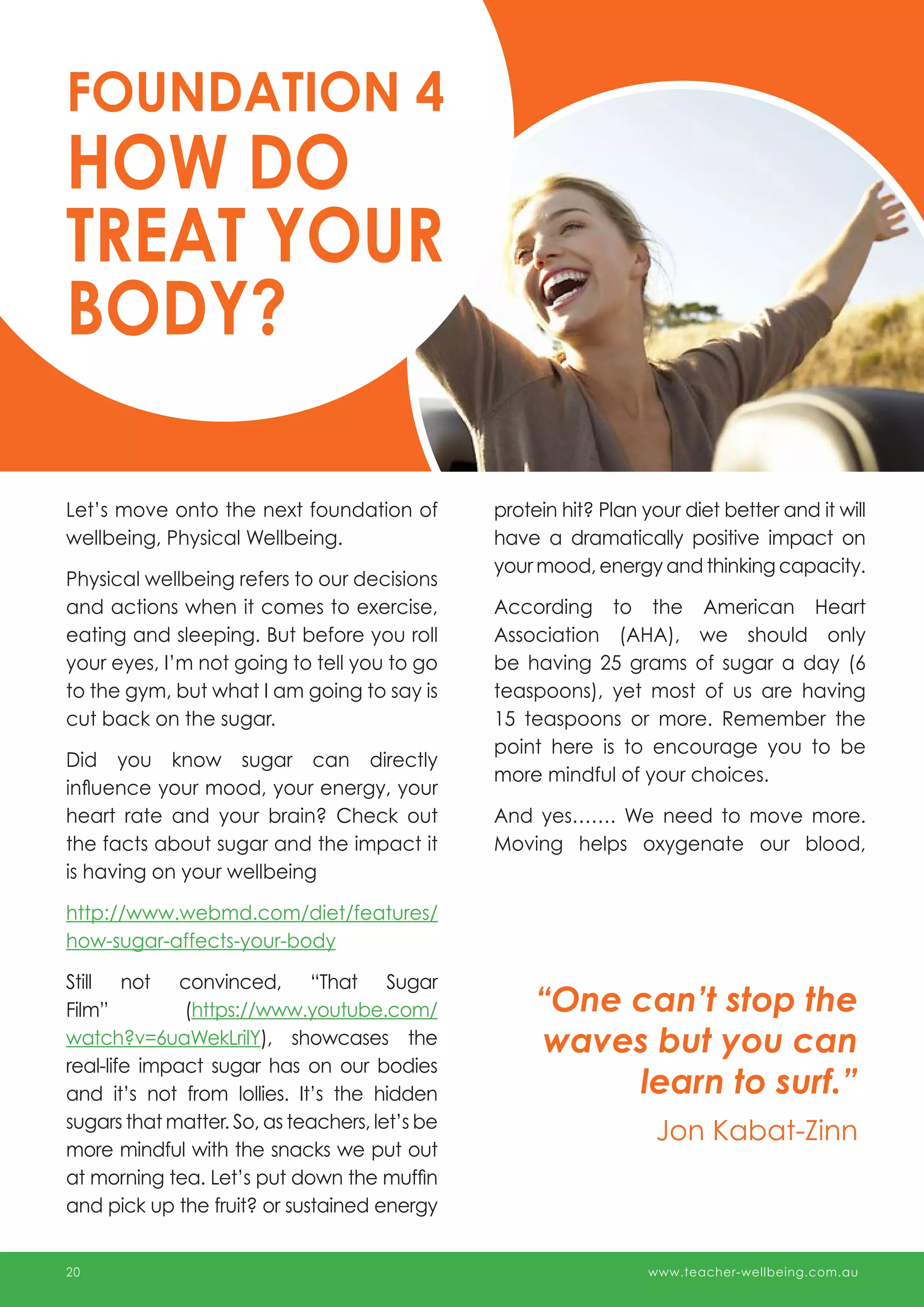 Teacher's wellbeing | PDF