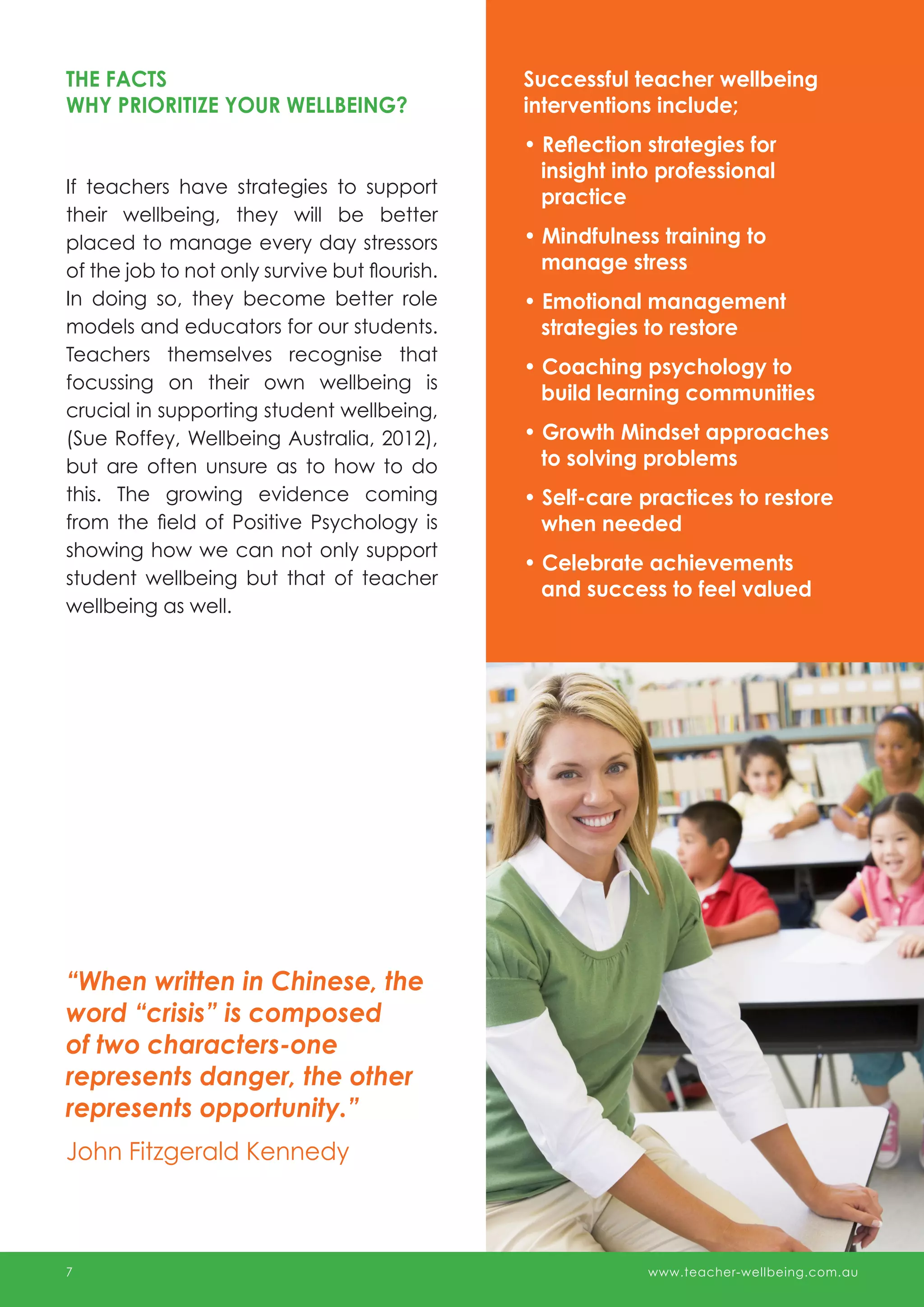 Teacher's wellbeing | PDF