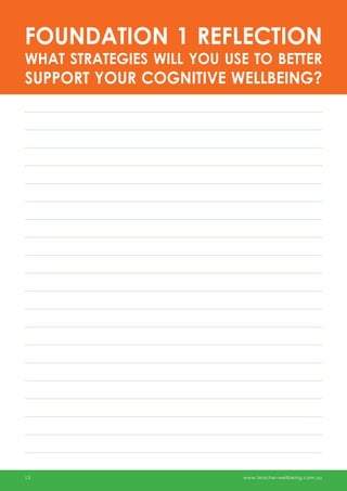 Teacher's wellbeing | PDF