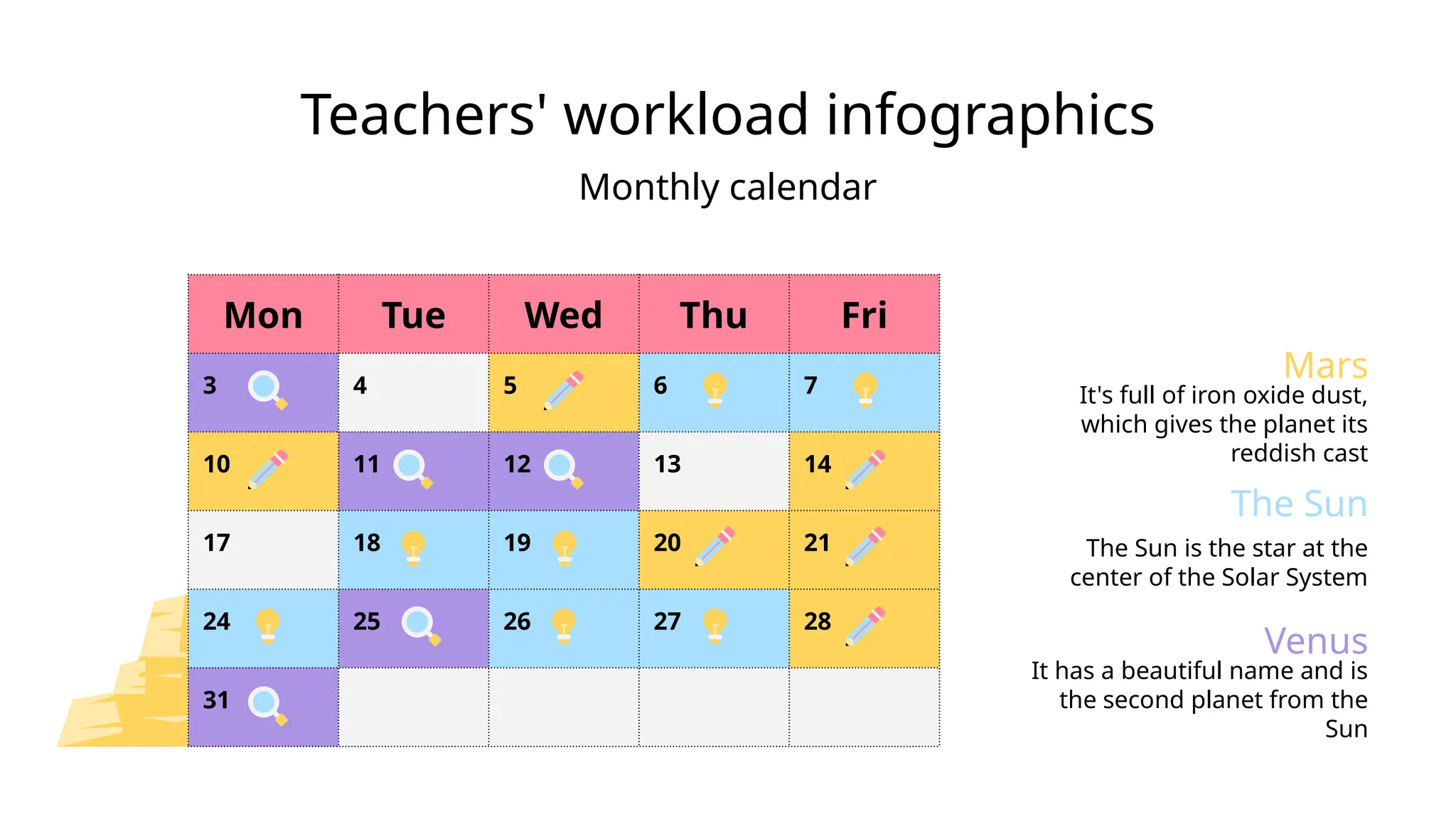 Teachers' Workload Infographics by Slidesgo.pptx