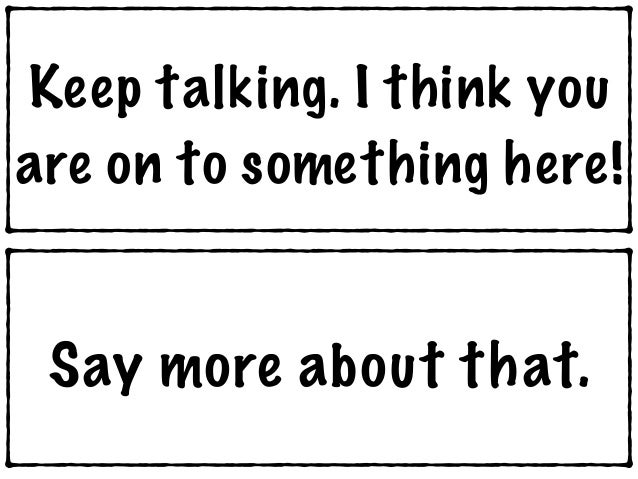 Teacher talk prompts