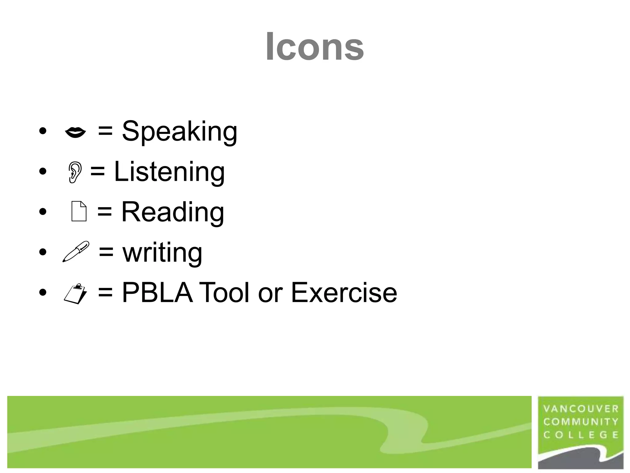 ESL Pathways Curriculum: Background and Key Components | PPT