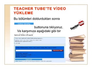 Teacher tube nedir | PPT