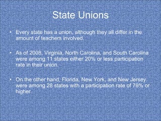 Teacher unions | PPT