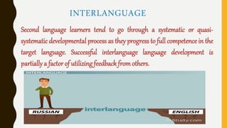 Affective and linguistic principles of language learning | PPSX