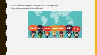 Affective and linguistic principles of language learning | PPSX