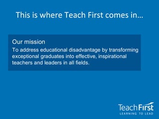 Teach First | PPT