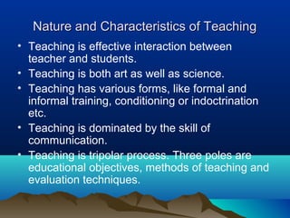 Teaching | PPT