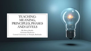 Teaching | PPTX